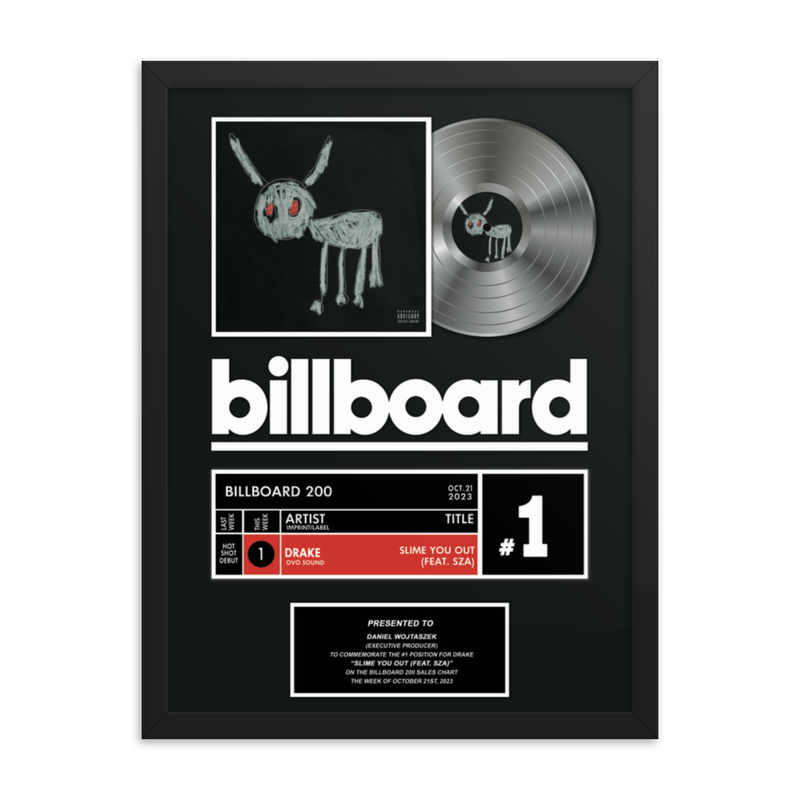 Billboard Awards - BoomPlaques Awards